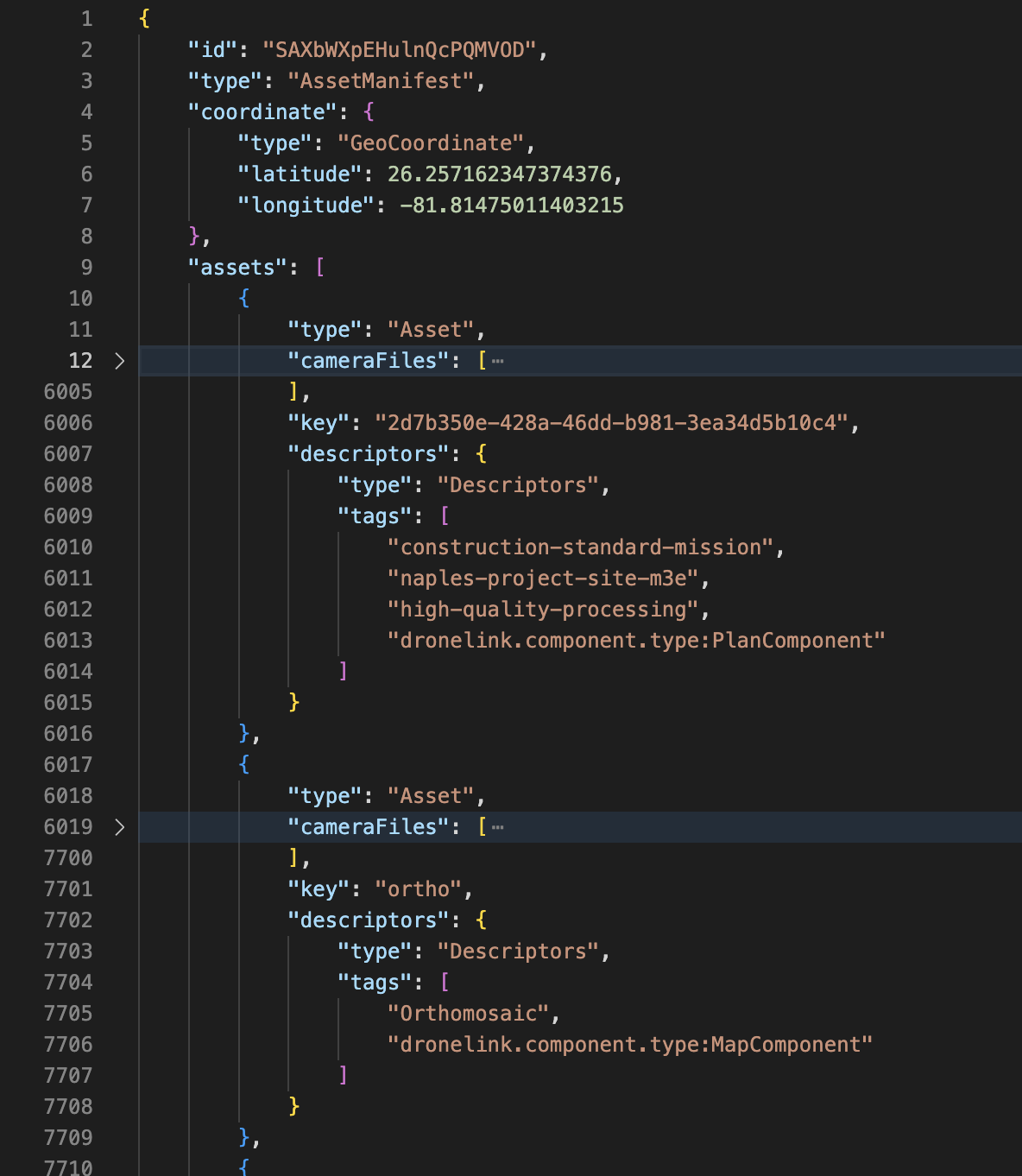 Asset Manifest - Configure Asset Source, View the Asset Manifest, and Integration Details ...