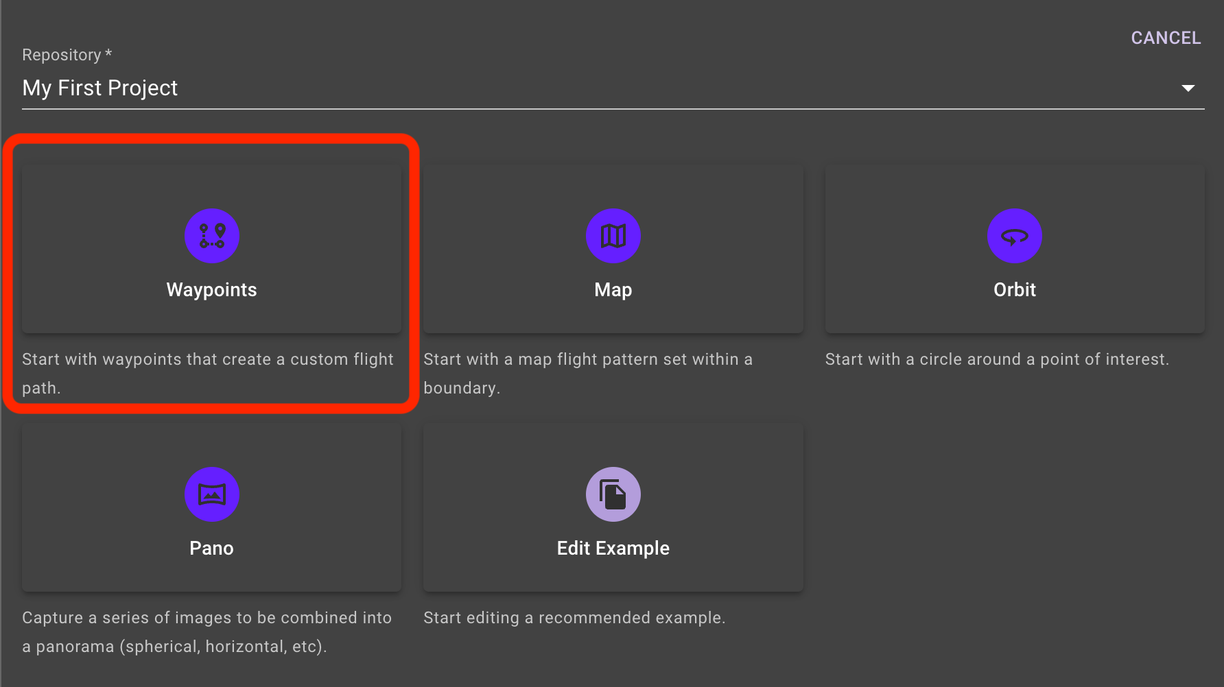 Waypoints Mission Component - Intro – Dronelink